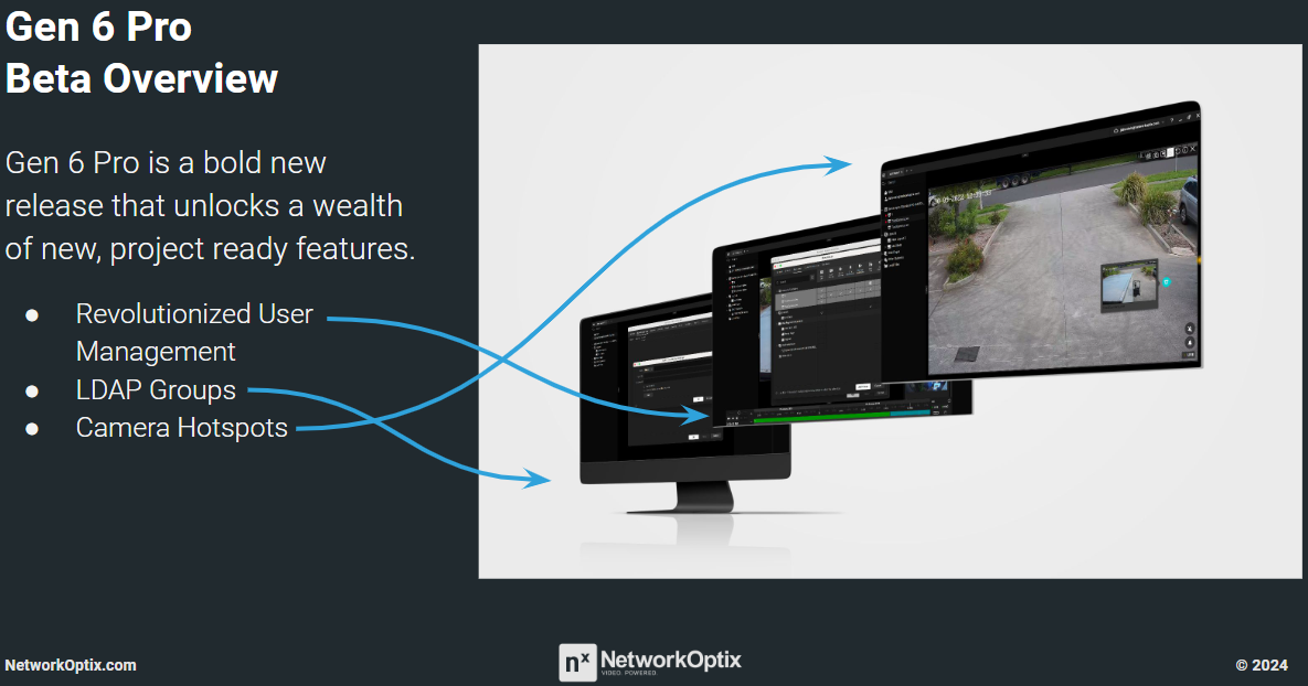 Network Optix Gen 6 Pro - Fonctionnalités et avantages - Ecare Security