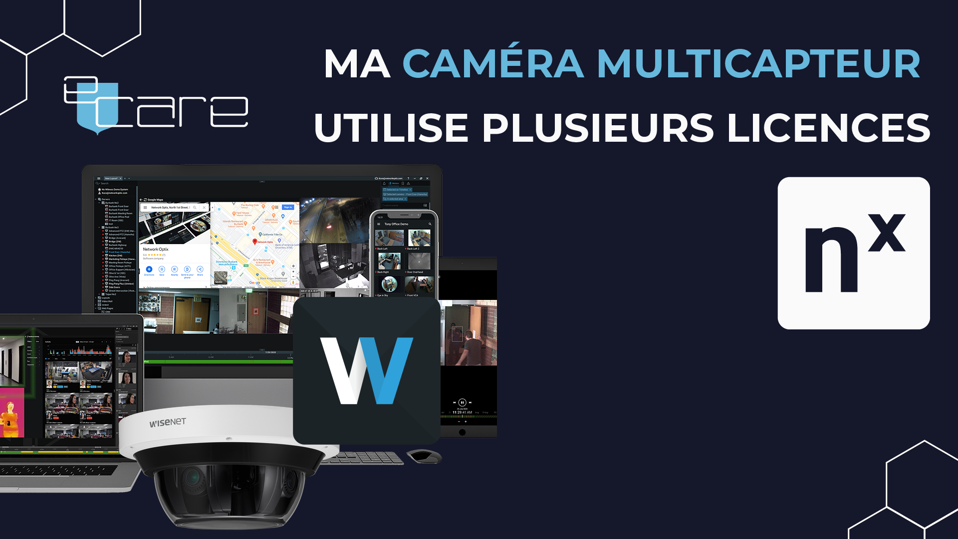 Ma caméra multicapteur utilise plusieurs licences sur NX, comment arranger cela ? - Ecare Security