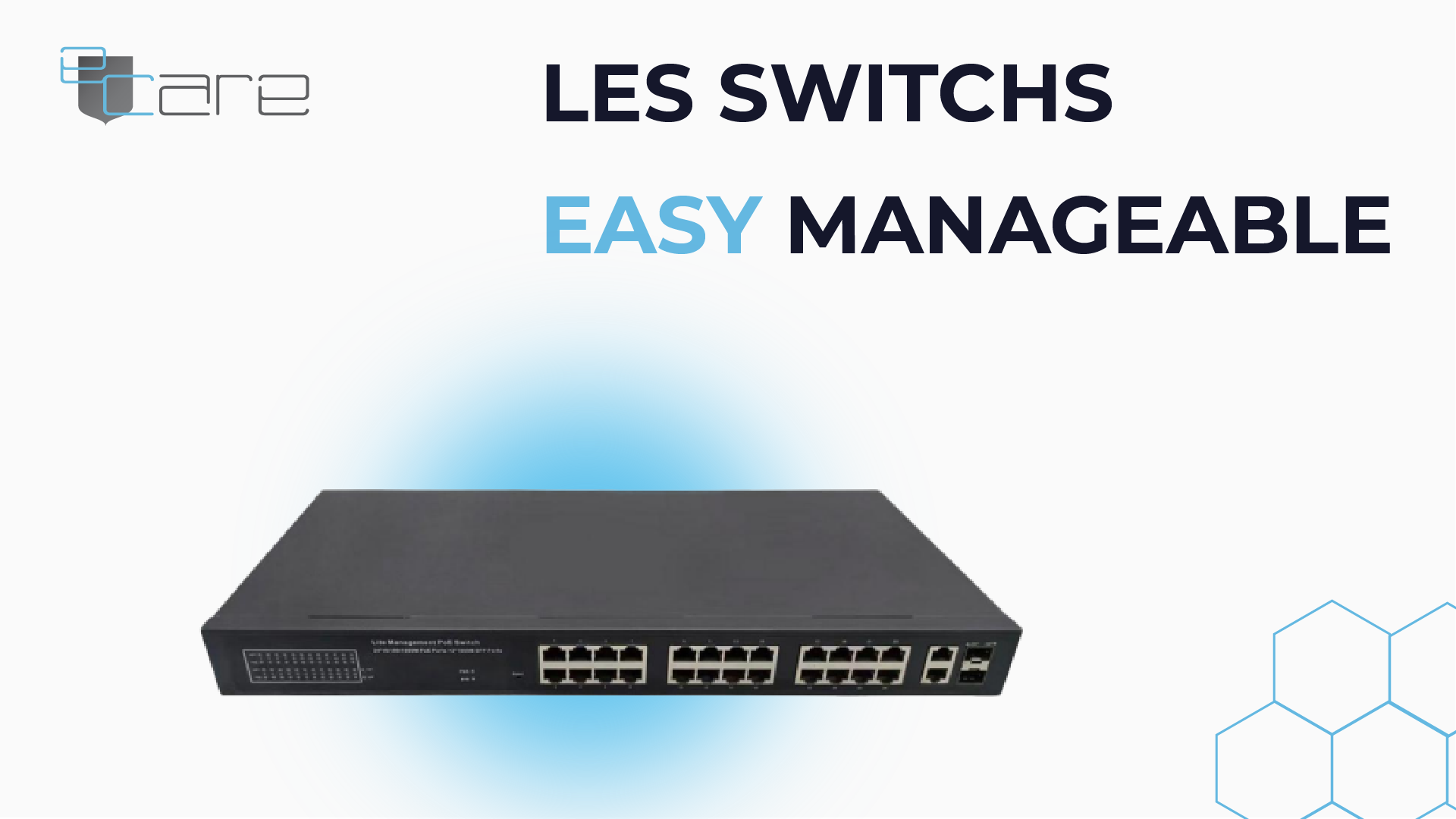 Nouveauté eCare : Le switch easy manageable C-Q-IT - Ecare Security